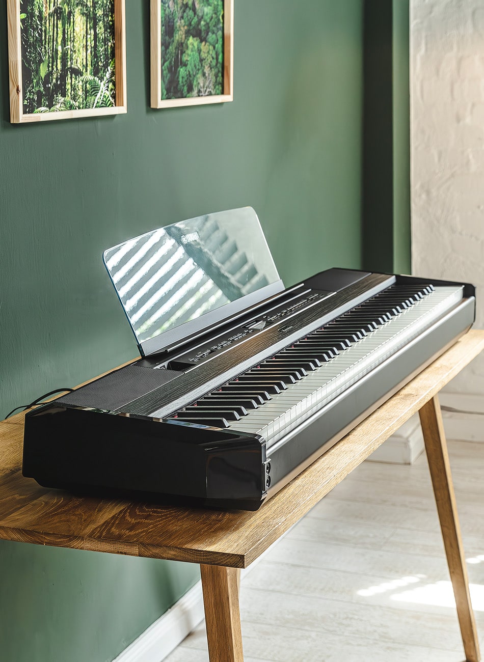 Nouveau piano numérique portable Yamaha P525, successeur du P515 ...